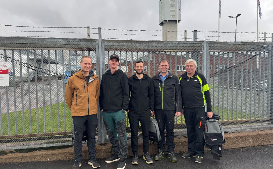 Nexans - “Overwhelmed and impressed” – EMAB visits the factory in Grimsås