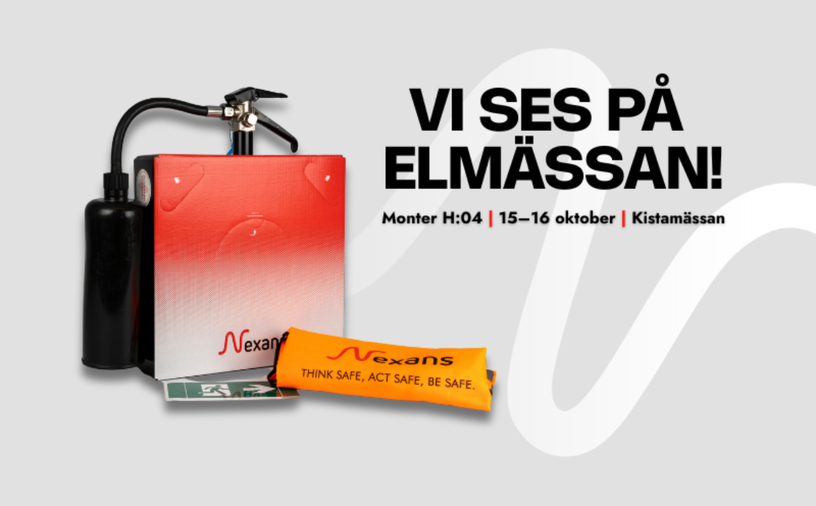 Nexans - Nexans is exhibiting at the Elmässan in Stockholm – visit us ...