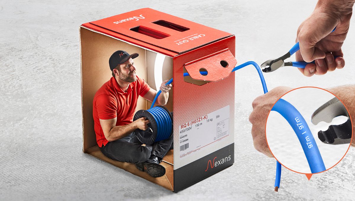 Nexans - Flexible installations using Nexan’s smart packaging solutions